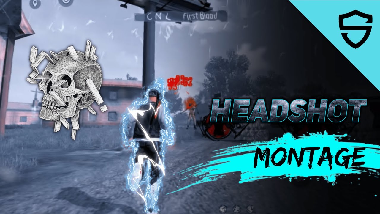 HEADSHOT MONTAGE || SHIELD : Free Fire - YouTube