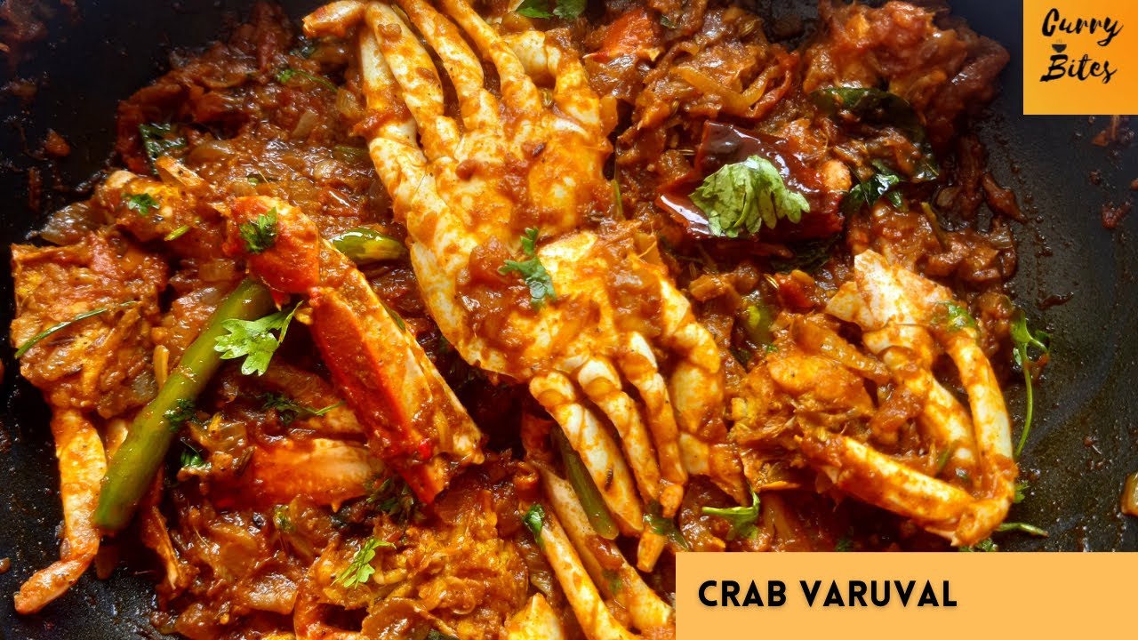 Crab Fry| Crab Varuval| Nandu Varuval| How to make South Indian Crab ...