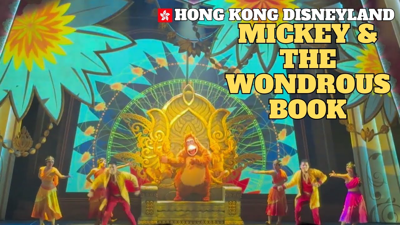 MICKEY & THE WONDROUS BOOK | HONG KONG DISNEYLAND | 2024 - YouTube