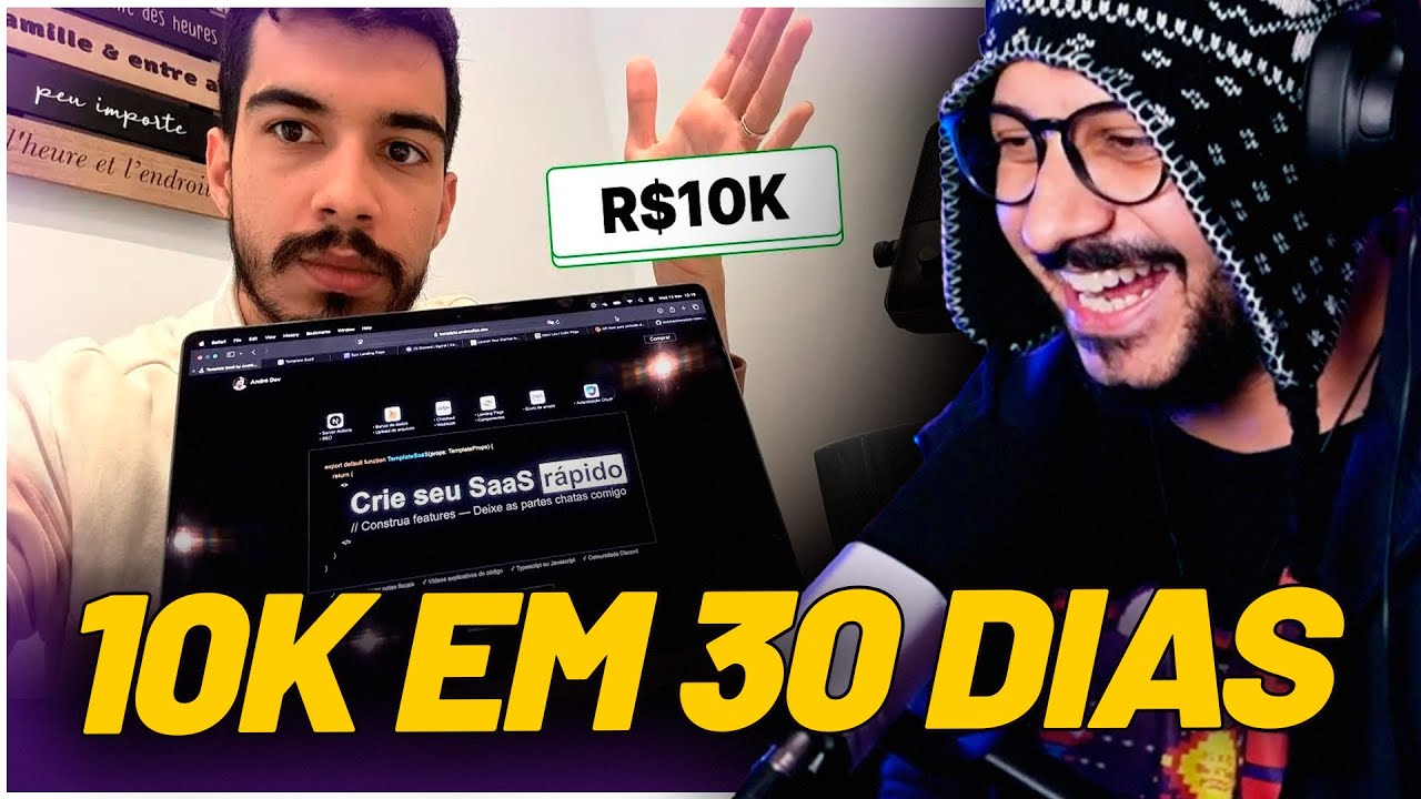 10k em 30 dias vendendo código JS - YouTube