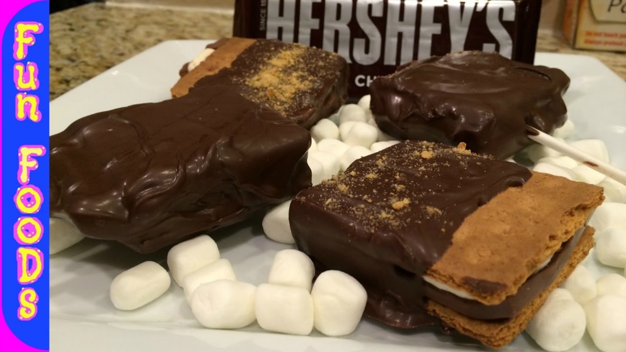 S'Mores | How to Make Chocolate Covered S'Mores - YouTube