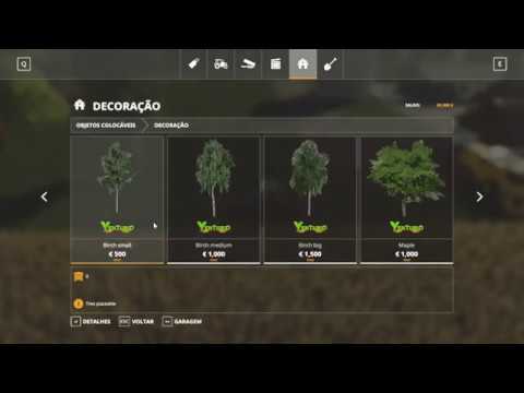 PACK DE ARVORES -FS 19 - YouTube