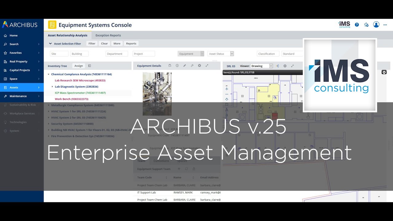 2 Minute Drill - ARCHIBUS v.25 Enterprise Asset Management - YouTube