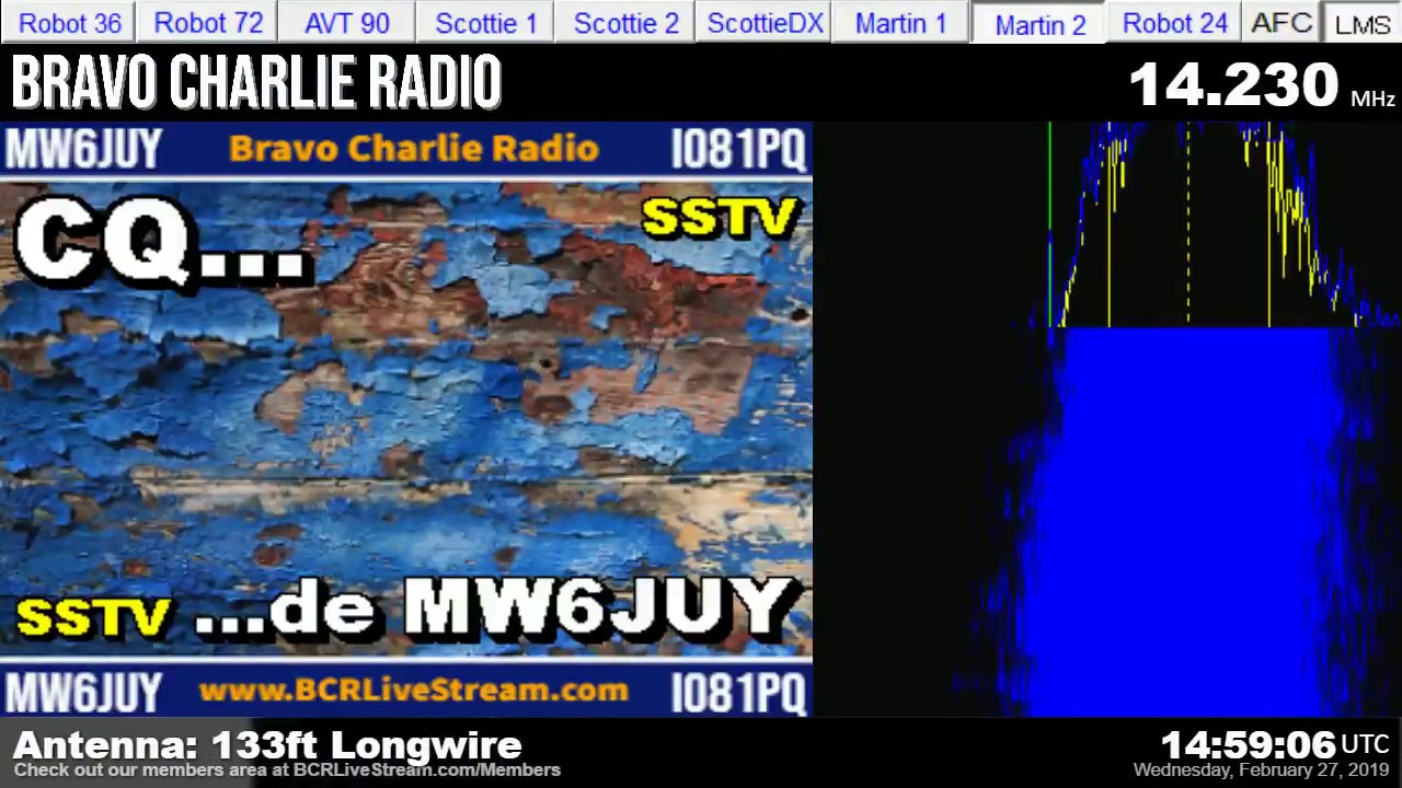 Live Ham Radio (#SSTV) // South West UK (IO81PQ) // #HAMr #HAMRadio # ...