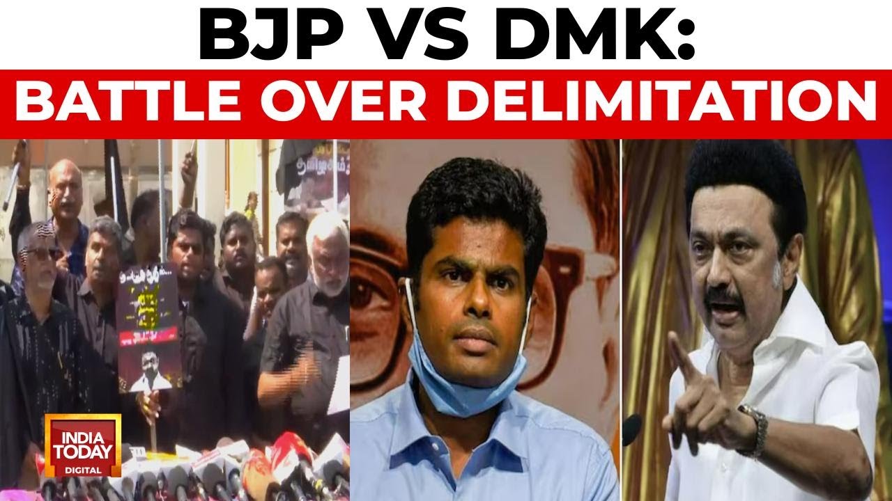 Tamil Nadu: BJP Protests As DMK Hosts Multi-State Meet Against ...