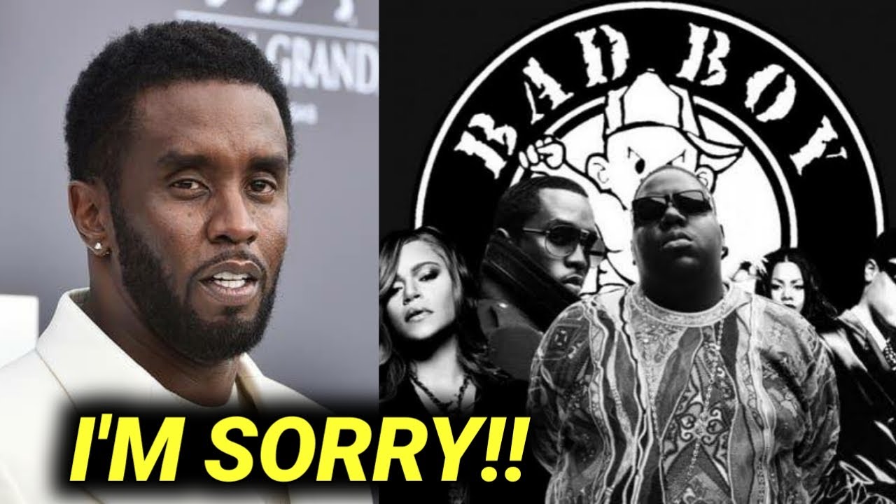 Diddy APOLOGIZES to Bad Boy Rappers for Exploiting Them and Making ...