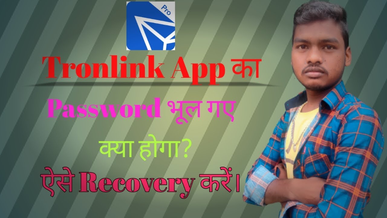 How to password recovery in Tronlink App . Tronlink pro forgot password ...