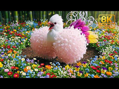 🕊️ Top 50 Beautiful, Strange & Rare Birds | Nature 4K ASMR