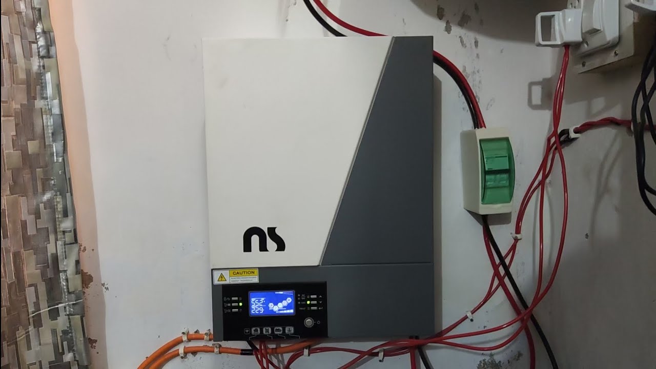 Ns prestige vmiii (vm3) 3Kva hybrid solar inverter #solarinverter - YouTube