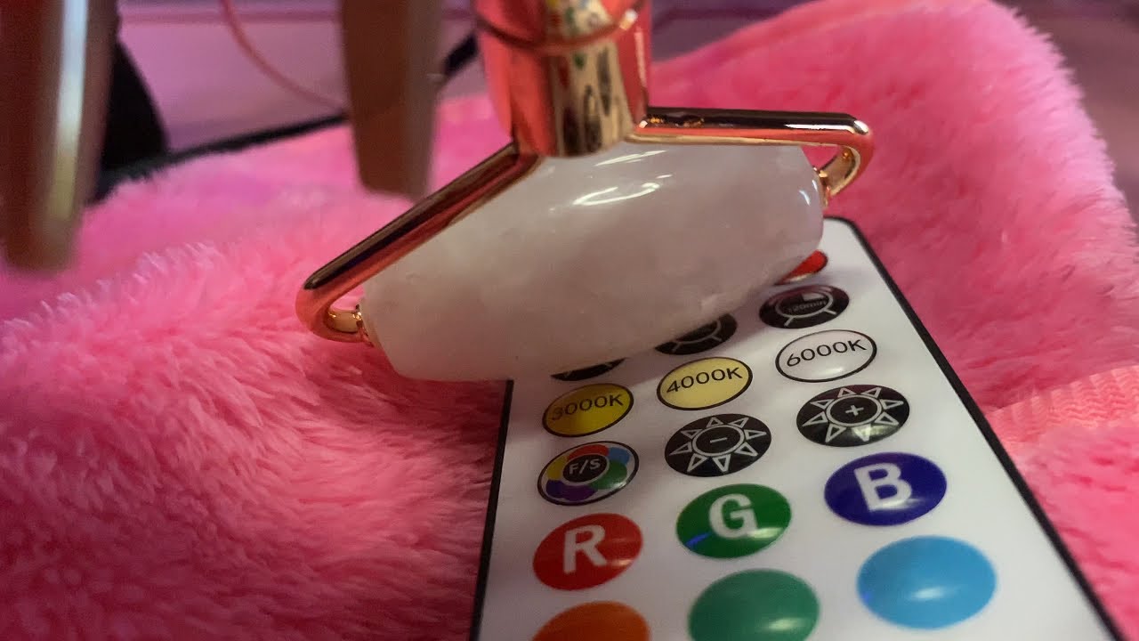 ASMR For sleep (lots of camera scratching, buildup tapping, jade roller ...