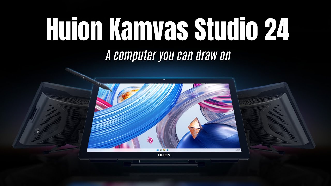 Huion Kamvas Studio 24 announcement & my thoughts - YouTube