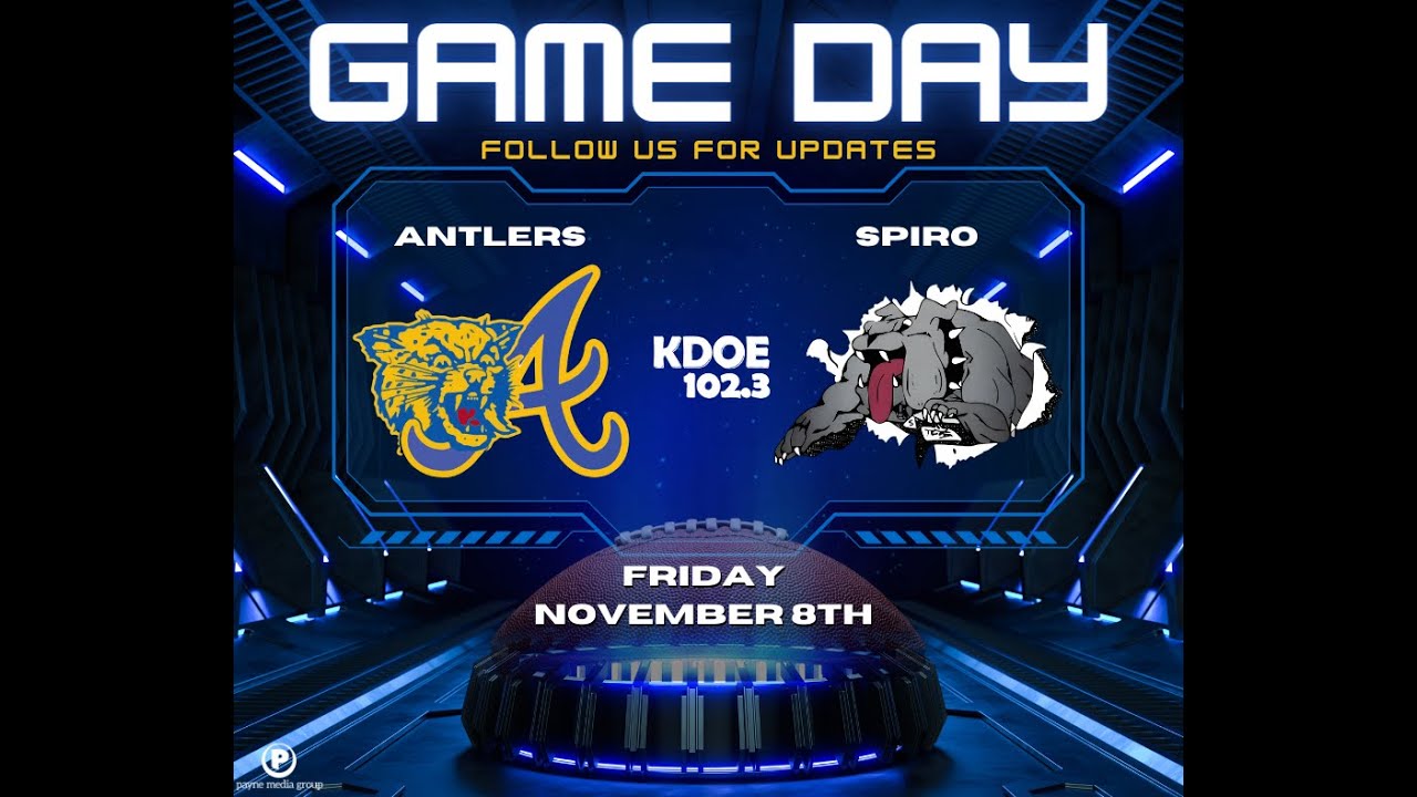 Antlers Bearcats Vs. Spiro Bulldogs 11-07-2024 - YouTube