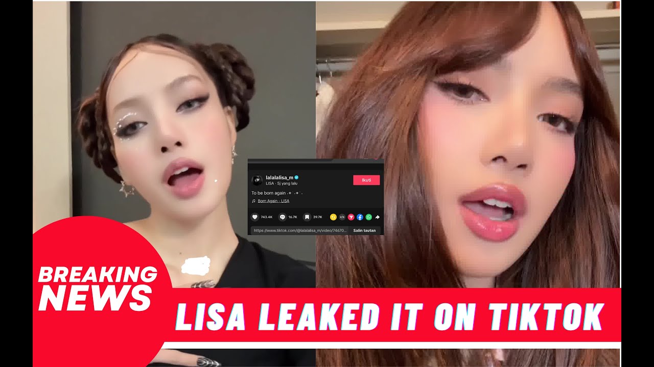 BORN AGAIN IN 4 DAYS!!! LISA BLACKPINK leaked the song today 😱😍 - YouTube