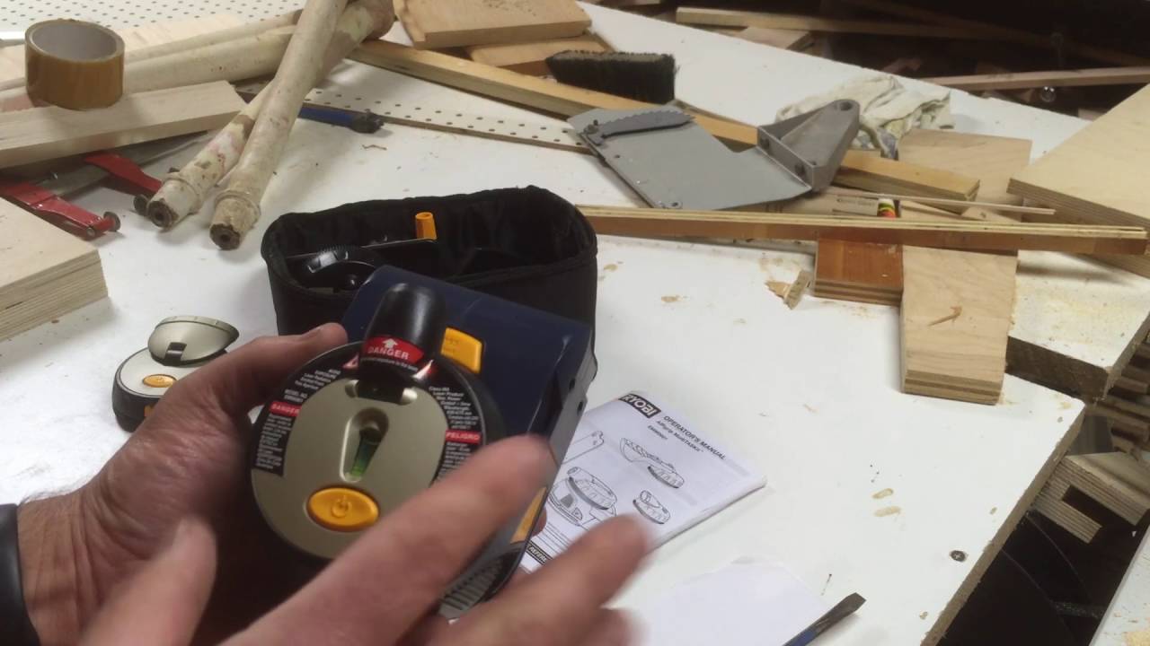 Ryobi multitaskit tool laser review - YouTube