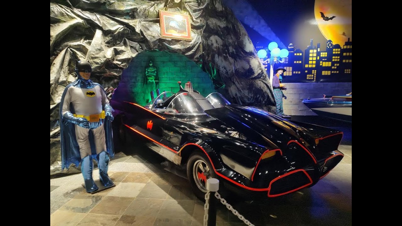 Entering the Famous Batcave! - YouTube
