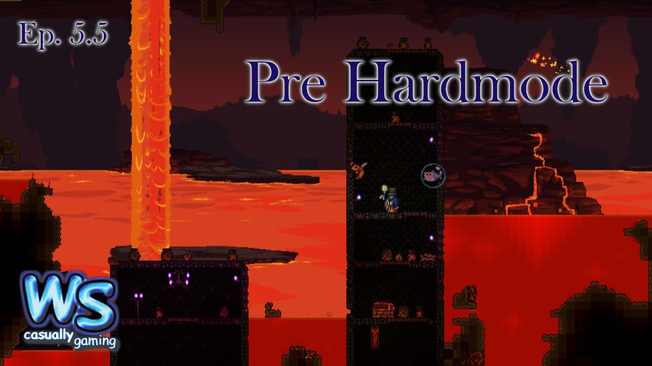 Terraria, Prep for hardmode - YouTube