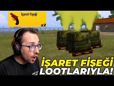 İŞARET FİŞEĞİ LOOTLARIYLA WIN ALABİLİR MİYİM? | PUBG MOBILE