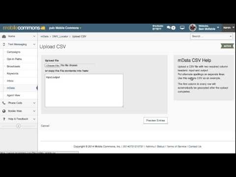 Create an mData