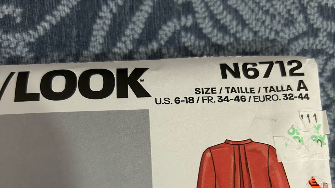 New Look N6712-shirring the cuffs tutorial, sew along - YouTube