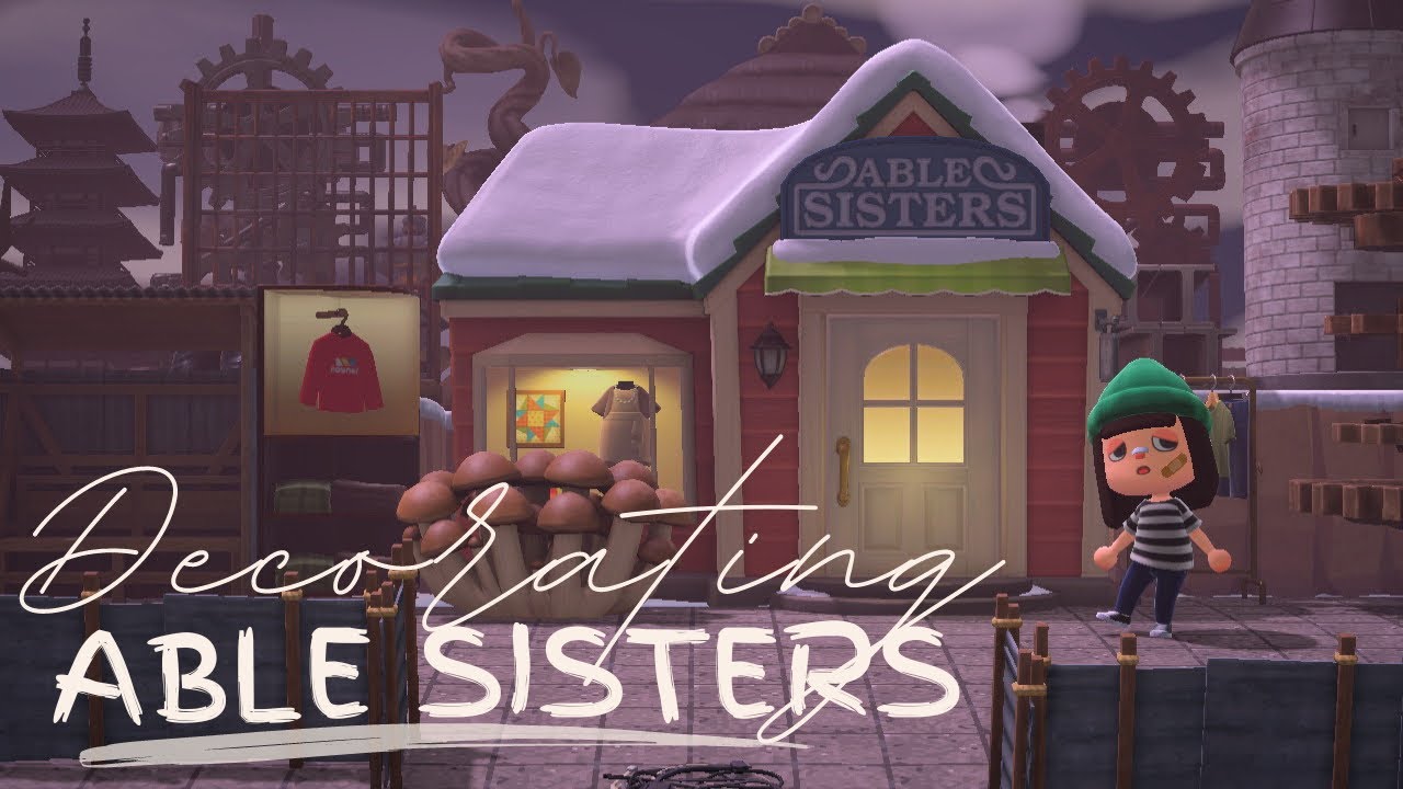Able Sisters Speed Build | ACNH 2023 Let's Play Alt3 Pt.14 - YouTube