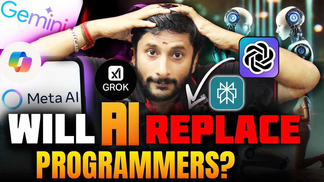🤖 AI Programmer-ah Replace பண்ணிடுமா? 😲 அதிர்ச்சி உண்மை தமிழில்! 🇮🇳🔥 #ai #kaashivinfotech - YouTube
