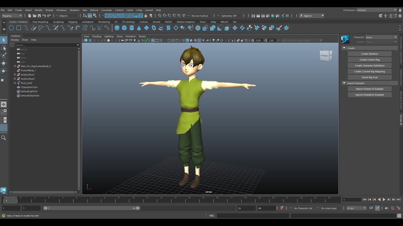 Maya IK And Spline IK With Cluster Deformers Maya Rigging Cơ Bản | Bài ...