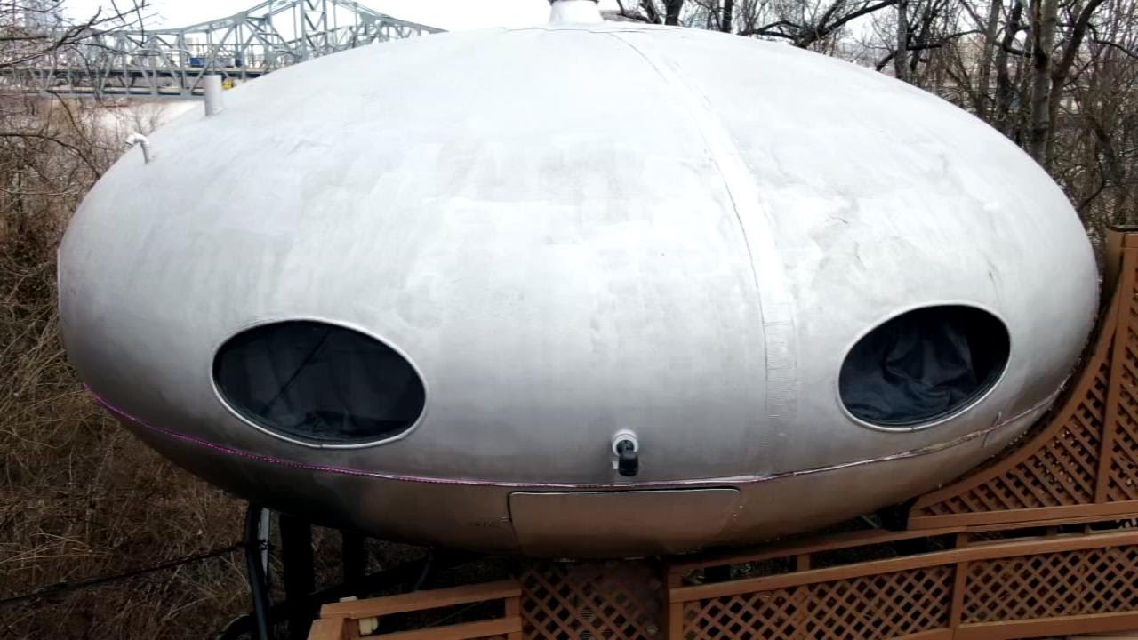 Futuro House - Living in a Spaceship Home - YouTube