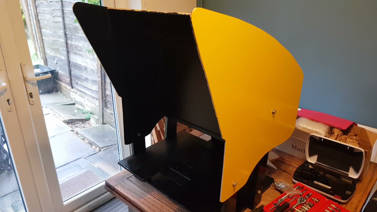 arcade build project... Racing cab pt9 - YouTube