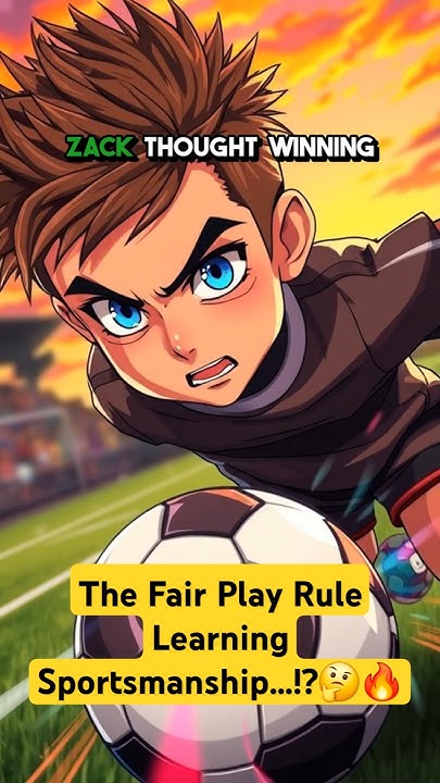 The Fair Play Rule - Learning Sportsmanship - YouTube