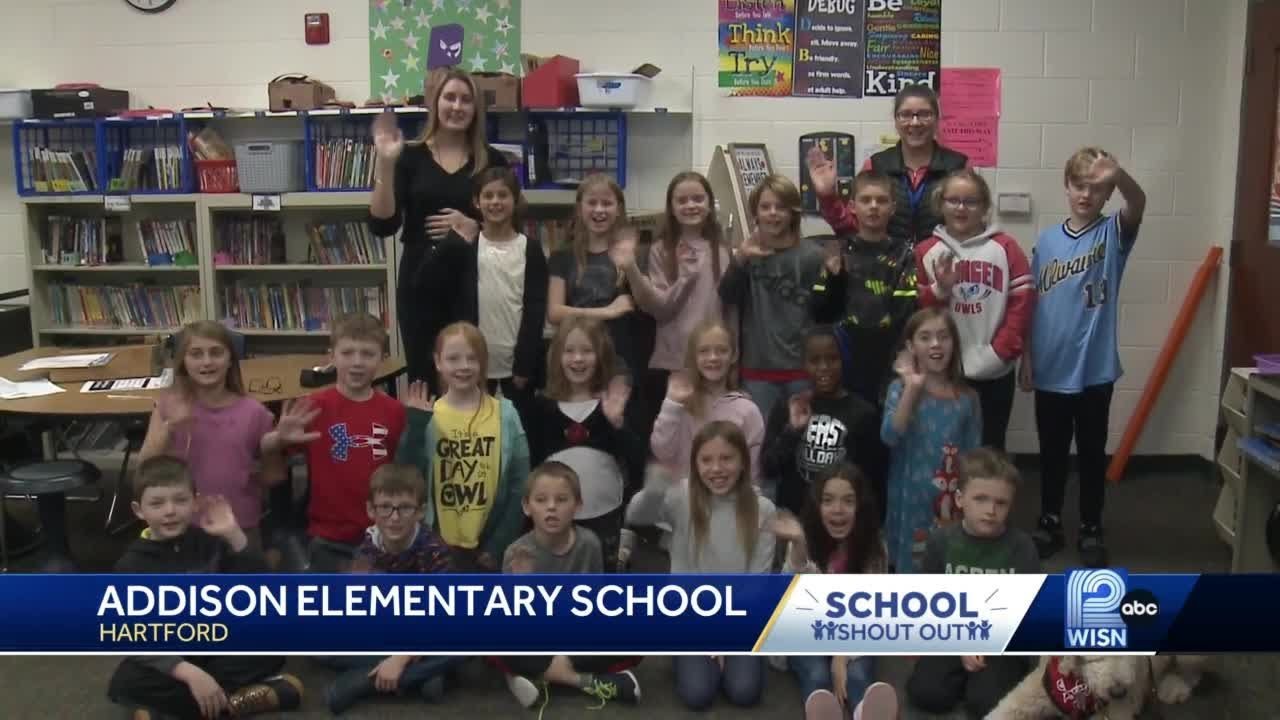 2/27 School Shout Out: Addison Elementary School - YouTube