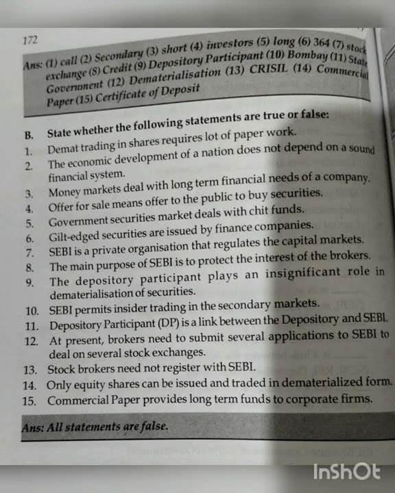 sybcom commerce 4 mcq's - YouTube