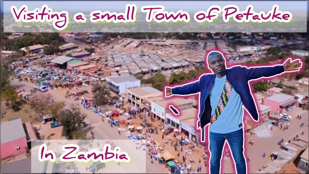 How people live in a small town of Petauke in Zambia - YouTube