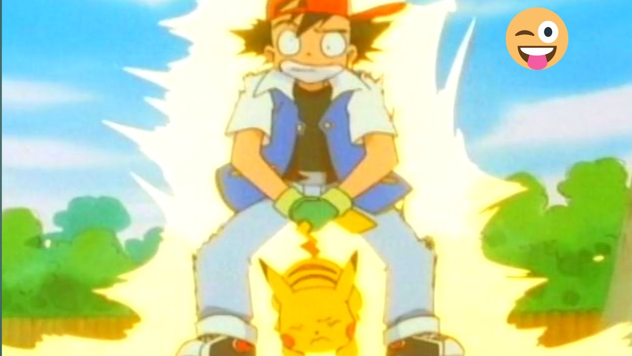 Ash want to battle with Pikachu🤣 / Pikachu give shock to ash 🤣 - YouTube