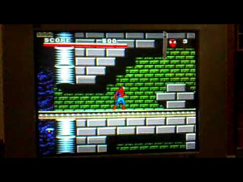 Snes with damaged ppu glitching the hell out - YouTube