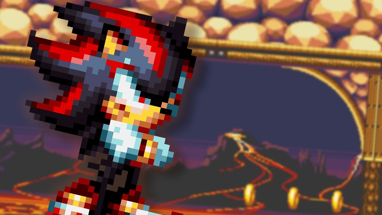 Sonic Mania Mod - Remixed Modern Shadow - YouTube
