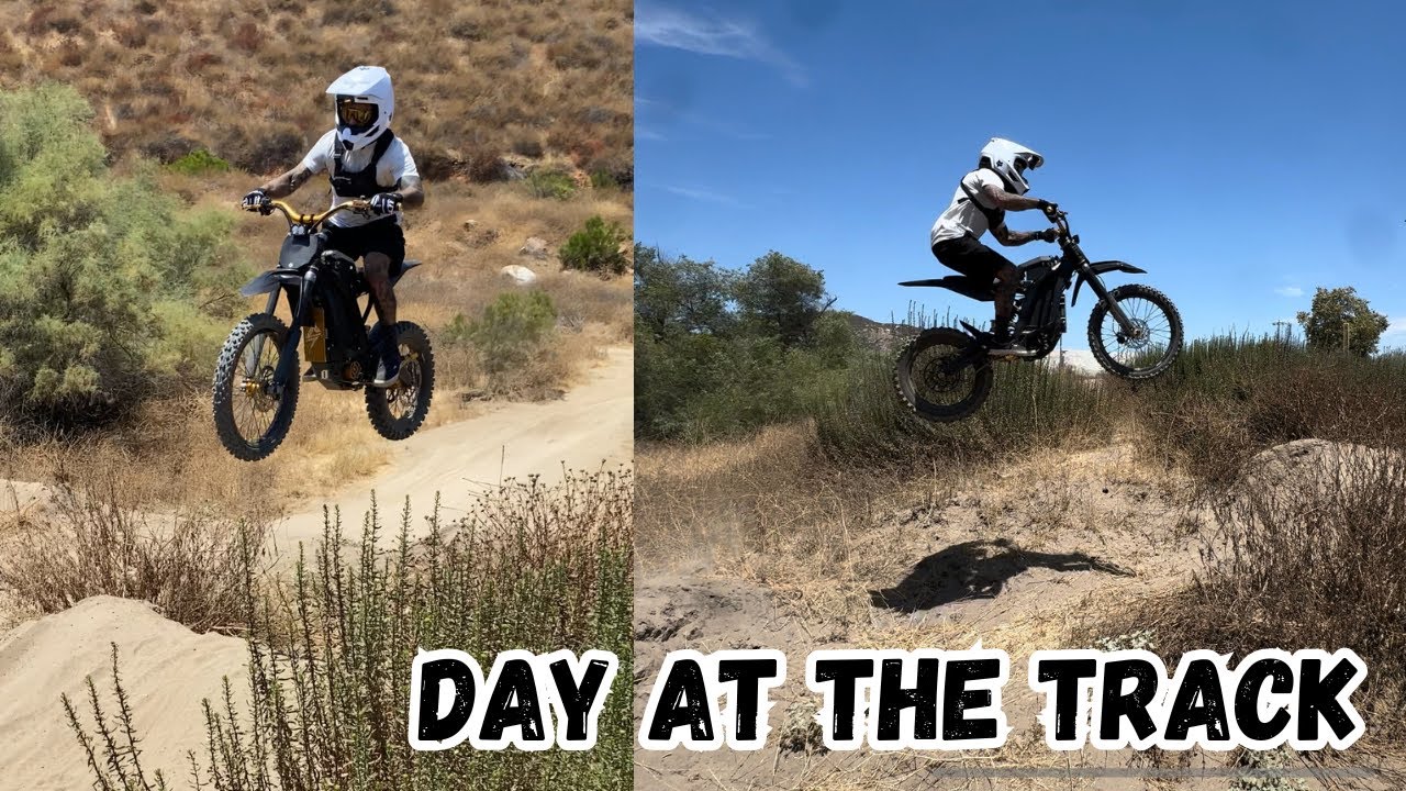 Day at the Surron Track - YouTube