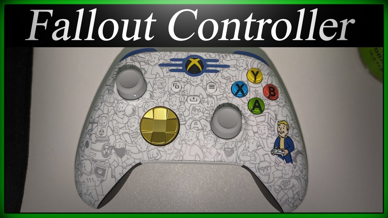 Xbox Design Labs Fallout Controller Showcase - YouTube