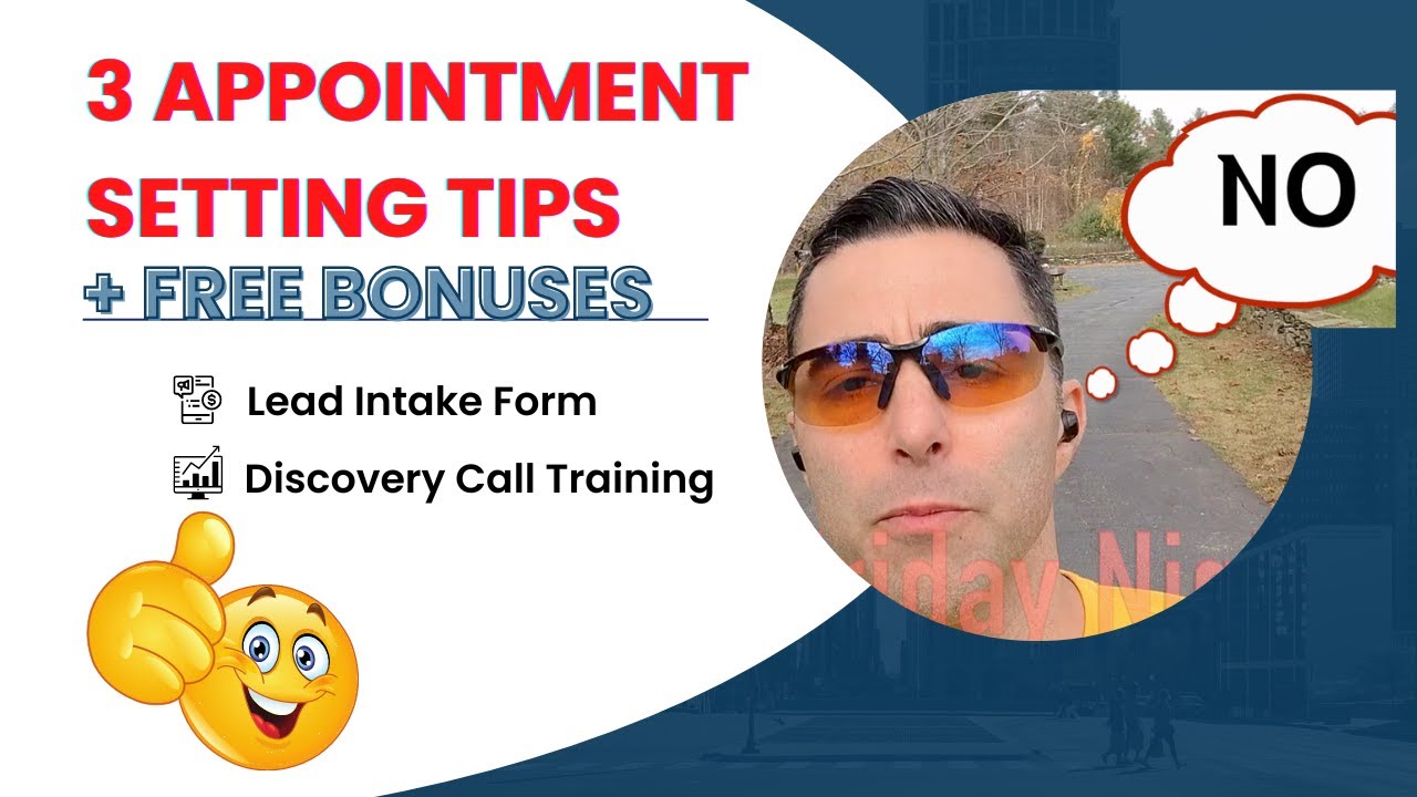Appointment Setting Tips - Plus Free Bonuses! 😎😁 - YouTube