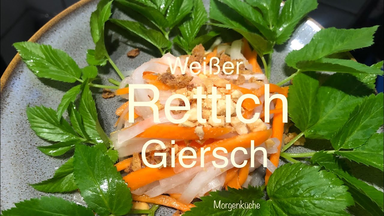 Weißer Rettich und Morgenküche - YouTube