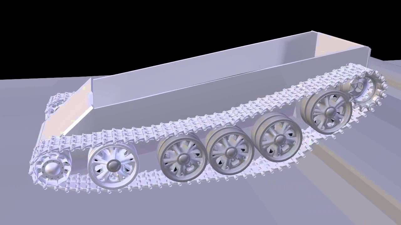 Blender Tank Tracks Test - YouTube