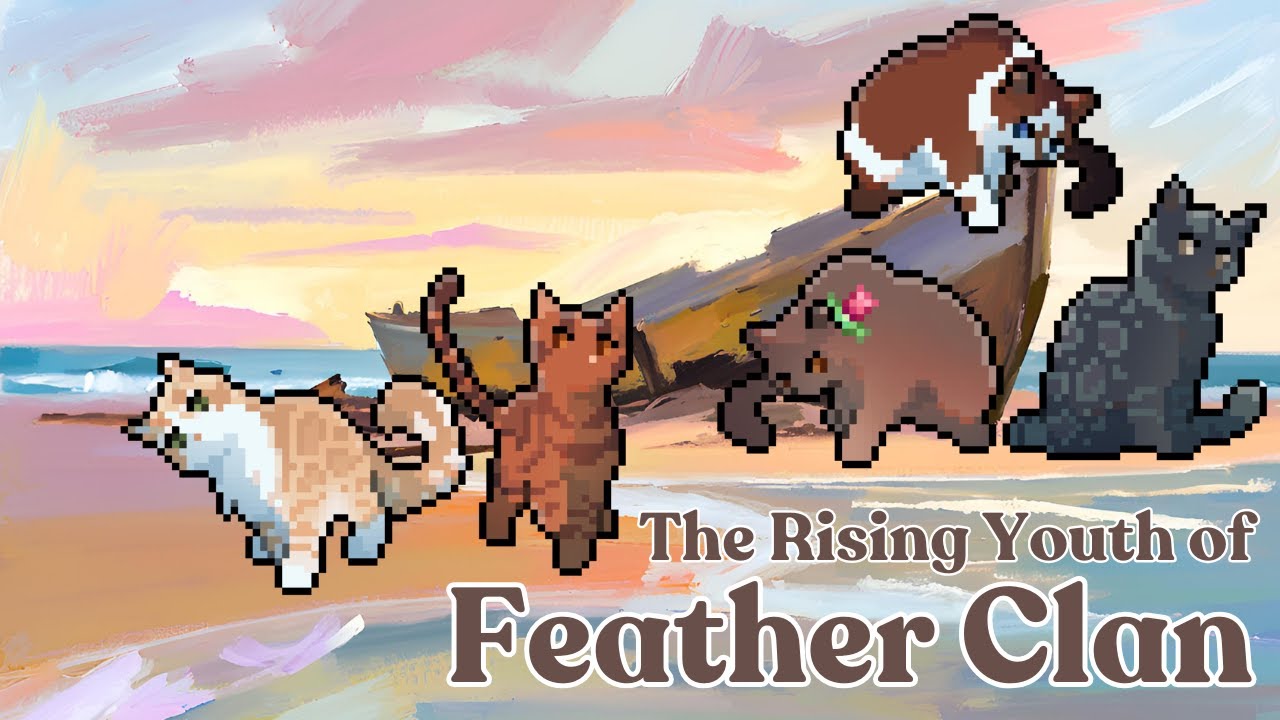 ClanGen | The Rising Youth of Feather Clan 🐈 - YouTube