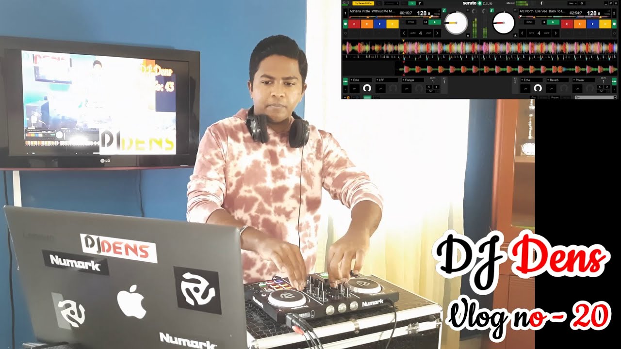 DJ Dens - Numark Party Mix - Vlog 20 - YouTube