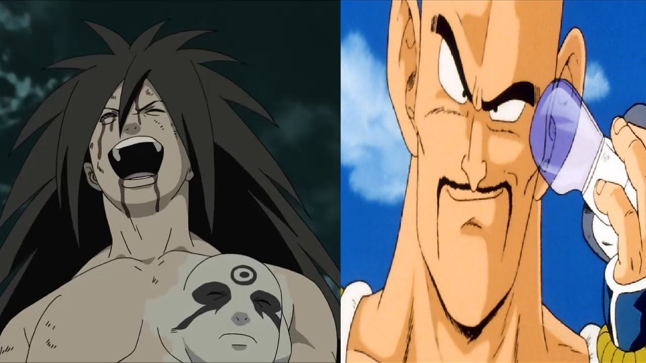 DBZMacky Madara vs Nappa and Dragon Ball Characters Power Levels ...