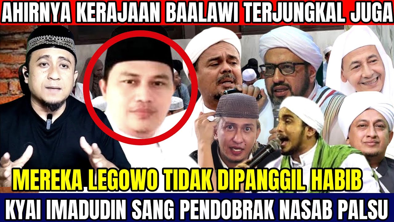 TERJUNGKAL JUGA !! Ahirnya Para Habib Legowo Tidak Dipanggil Habib Lagi ...