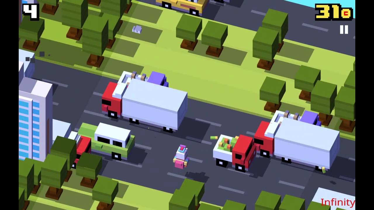 Crossy Road - I'm A Lovely Bunny! (Crossy Road Gameplay) - YouTube