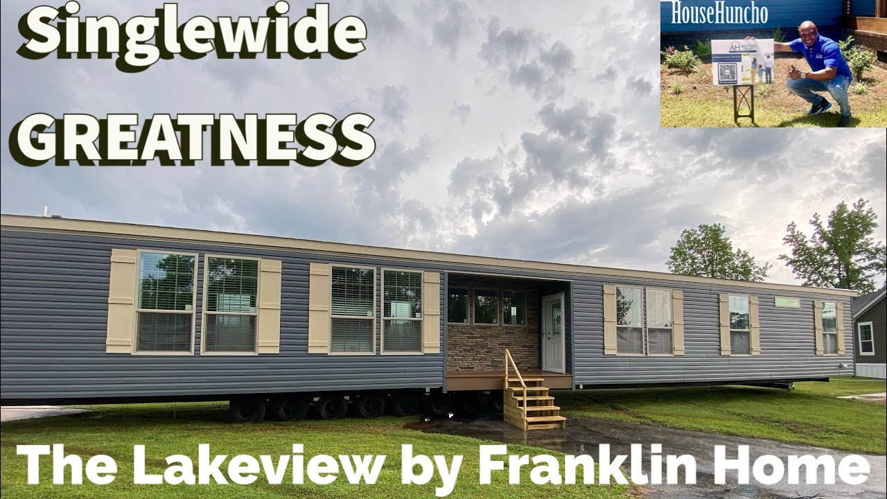 Singlewide GREATNESS... The Lakeview by Franklin Homes - YouTube