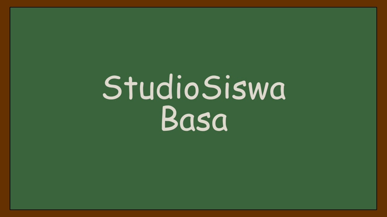 Pengertian, Ciri, dan Contoh Basa - YouTube