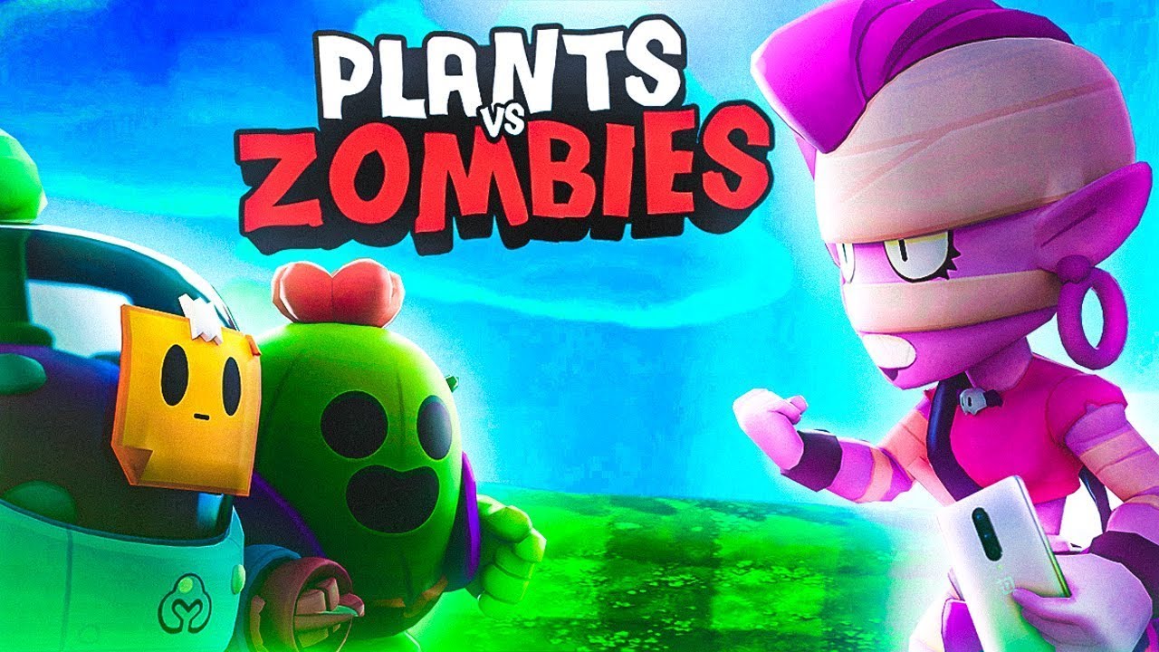 Playing Plant VS Zombies in Brawl stars - YouTube