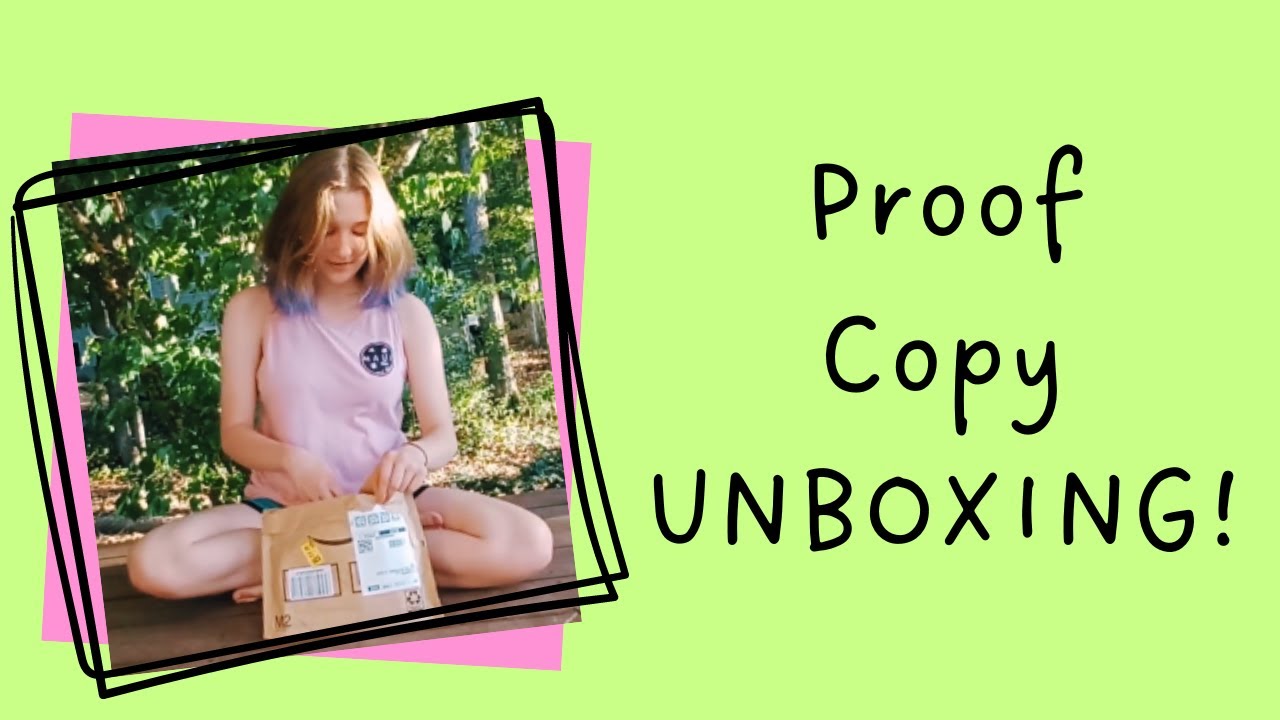 Proof Copy Unboxing!!! | Book Update | 5 Days Until Book Publication ...