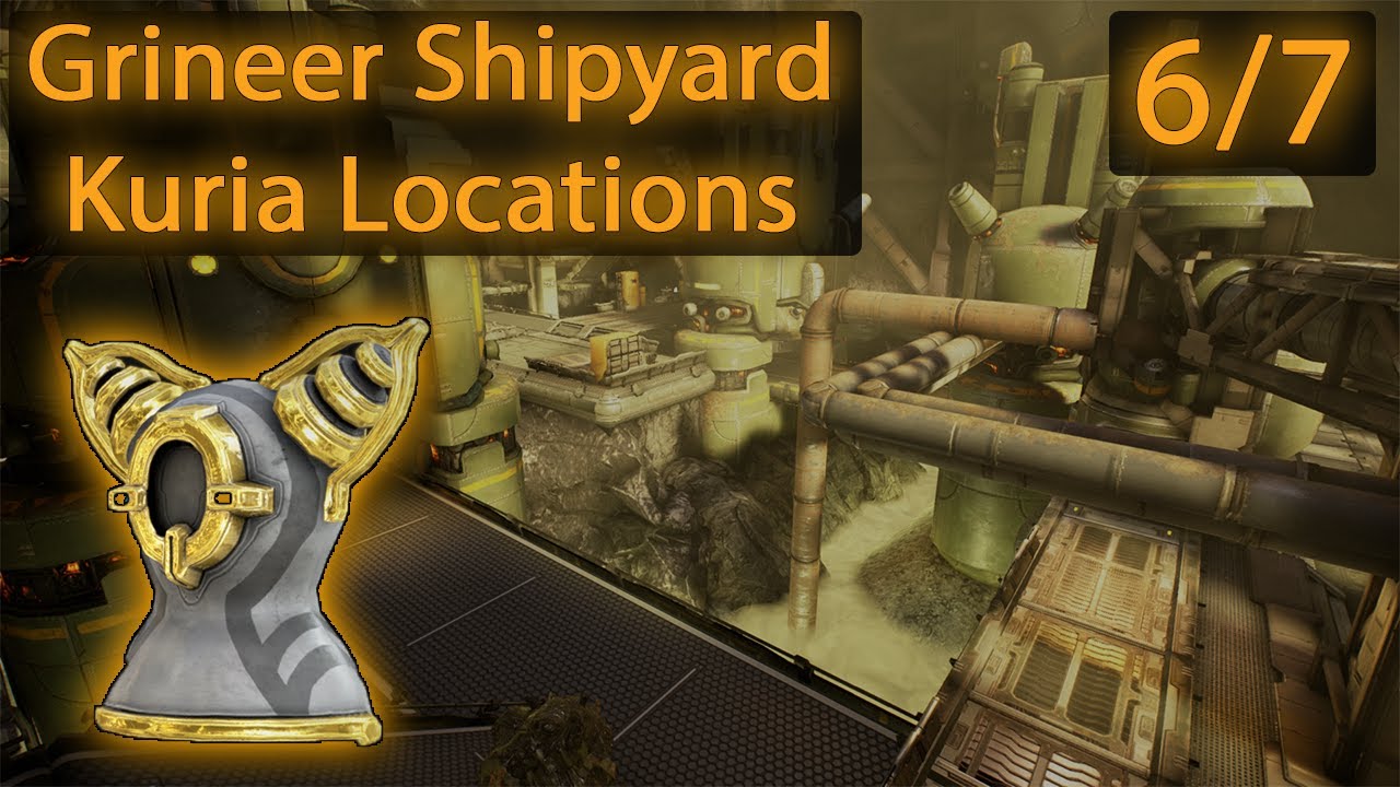 Grineer Shipyard Kuria Locations | Codex Entry 6/7 | Warframe 2021 ...